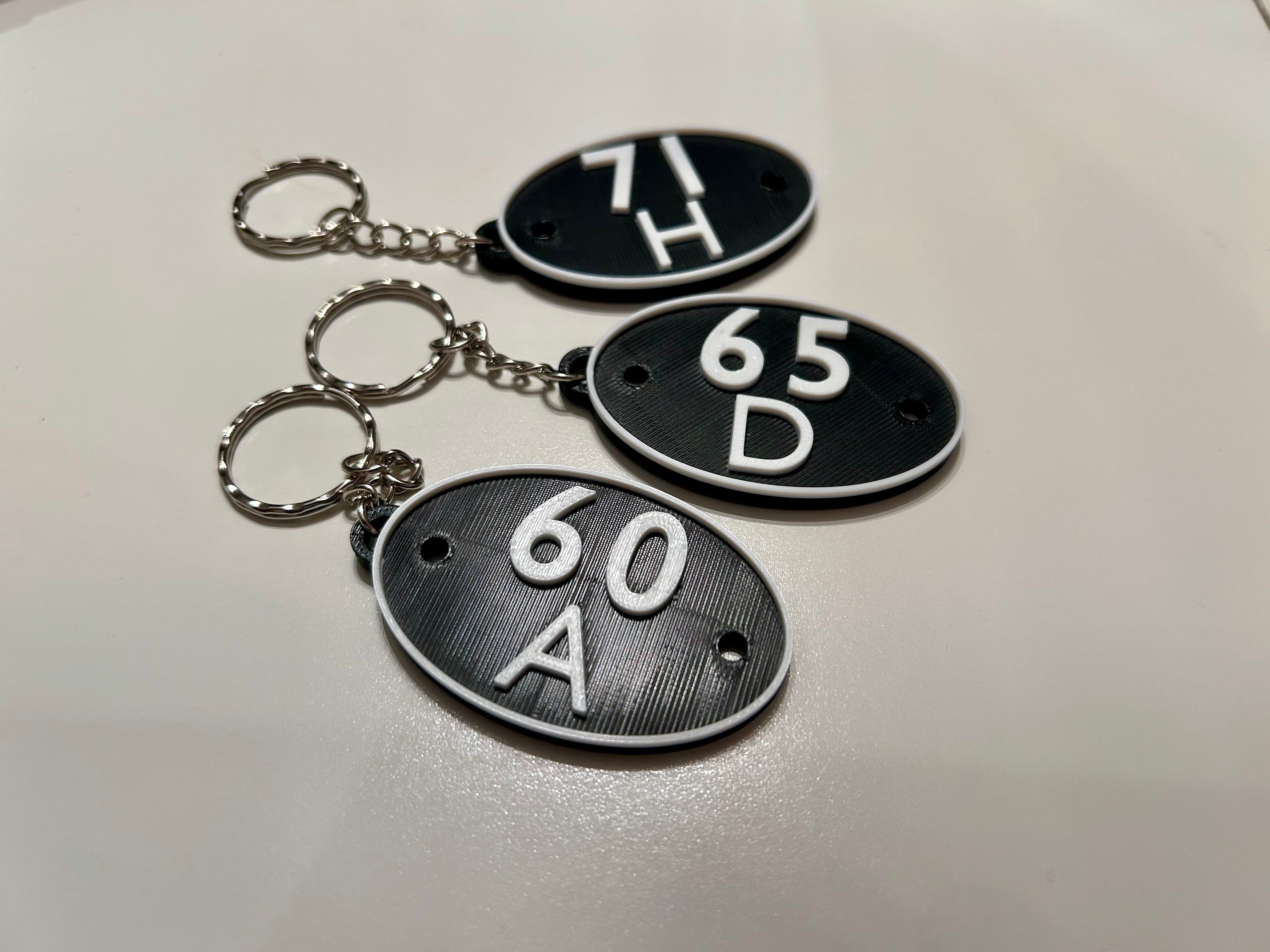Shed Code Keychain – Make Railways